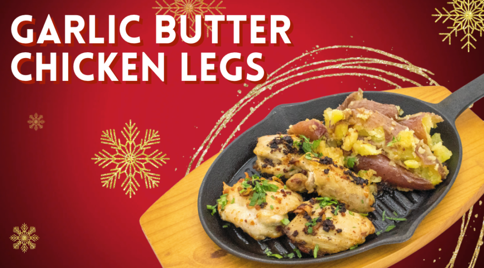 Garlic Butter Chicken Legs | ElSuper