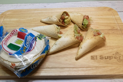 CRISPY TORTILLA CHICKEN CONES | ElSuper