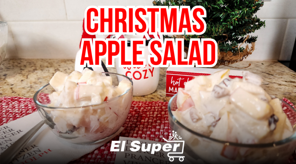 CHRISTMAS APPLE SALAD | ElSuper